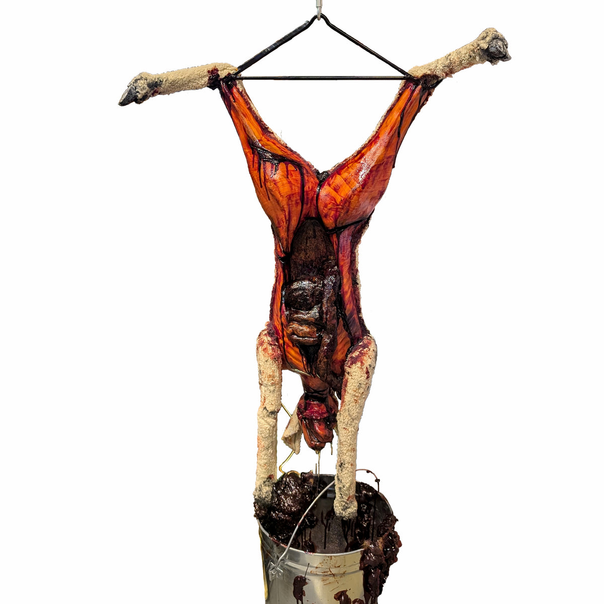 Sheep Corpse Bleeding Fountain – Panic Mechanics